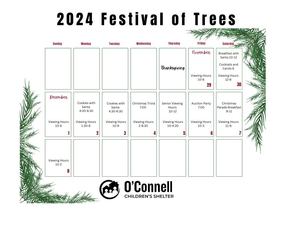 Festival of Trees - O'Connell Children's Shelter